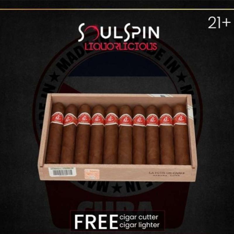 Jual La Flor De Cano Elegidos [box Of 25 Sticks] Cuba Cigar Cerutu Di ...