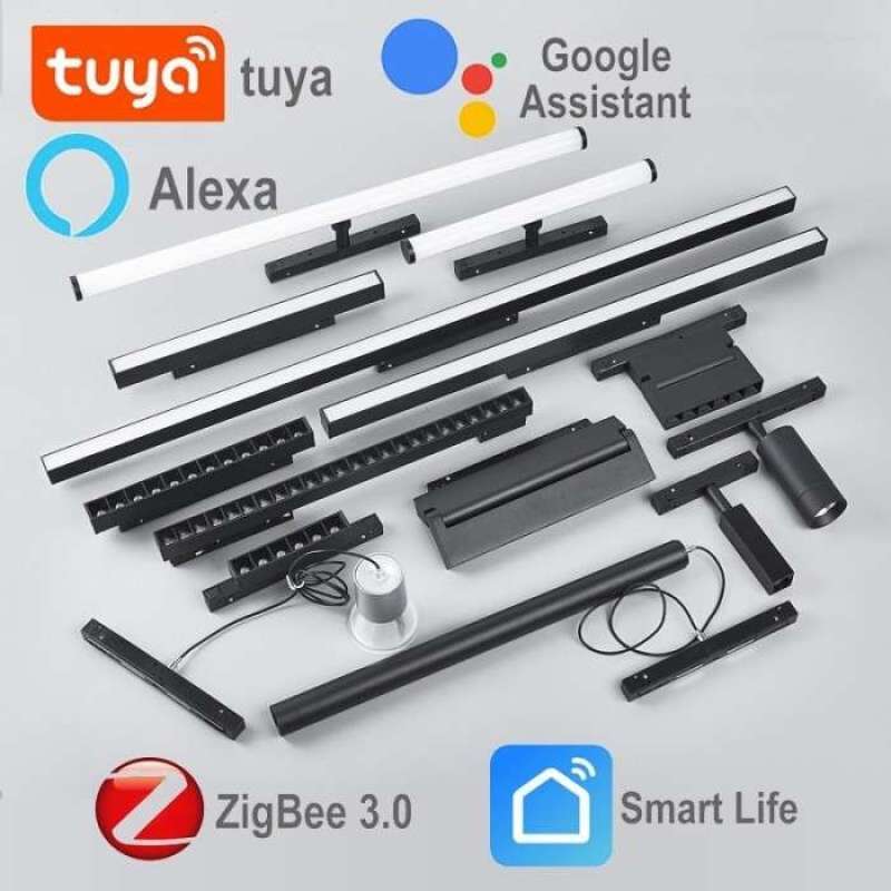 Promo S22 Dimmable Spotlight Tuya Zigbee Magnetic Track Lighting System ...