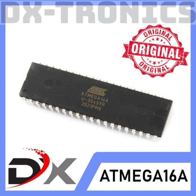 Promo Atmega16a Atmel Atmega16 Mcu Avr Dip-40 Pertamini Diskon 23% Di Seller Malini Store ...