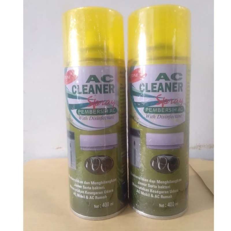 Jual Ac Cleaner Spray Pembersih Ac Mobil & Ac Split Ruangan Zone 400 Ml ...
