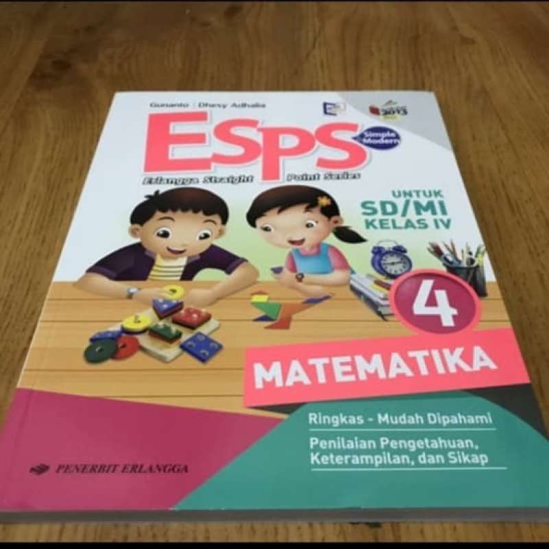 Promo Esps Matematika Sd Kelas Iv/4 Erlangga Diskon 23% Di Seller Malini Store - Cengkareng ...
