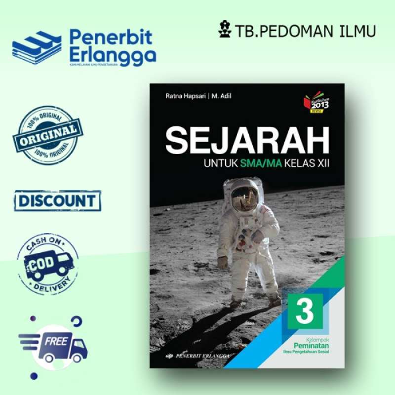 Promo Sejarah 3 Sma / Ma Xii / K13n Peminatan - Ratna Hapsari / Erlangga Diskon 23% Di Seller ...