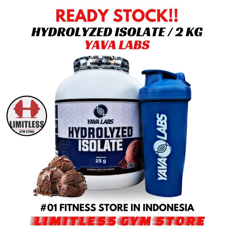 Jual Yavalabs Hydrolyzed Isolate 2kg - Whey Protein Hydrolised Wpi 4.5 ...