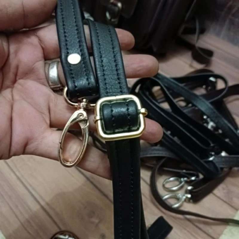 Jual Tali Tas Kulit Sapi Asli Buckle 2cm Ak02 - Coktu Gold Di Seller ...