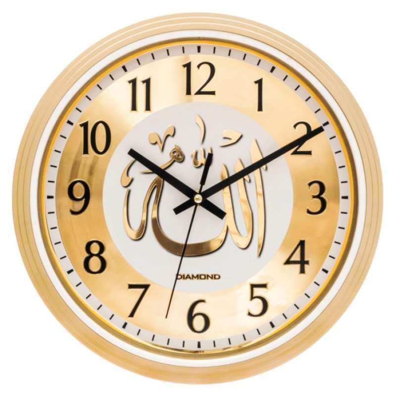 Jual Jam Dinding Diamond Muslim Series M321-5 - Lafadz Allah Di Seller ...