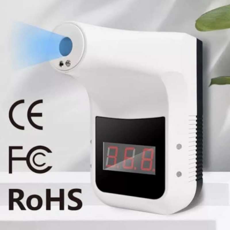 Promo Thermometer K3 Infrared Non Contact Otomatis Termometer Wall ...