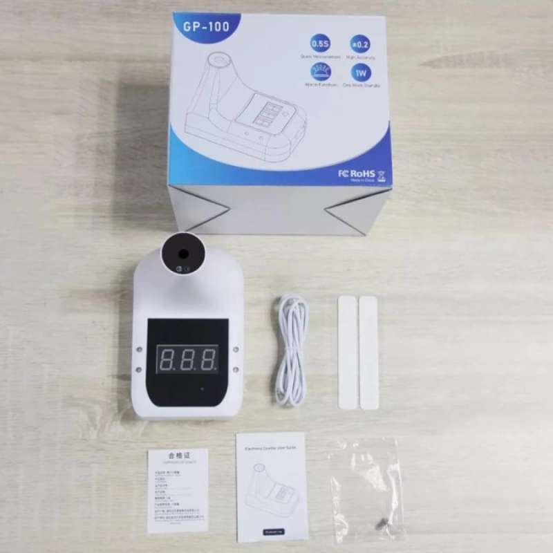 Promo Thermometer K3 Infrared Non Contact Otomatis Termometer Wall ...