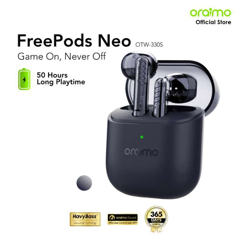 Promo Oraimo Tws Freepods Neo Otw-330s Bluetooth V5.3 True Wireless ...