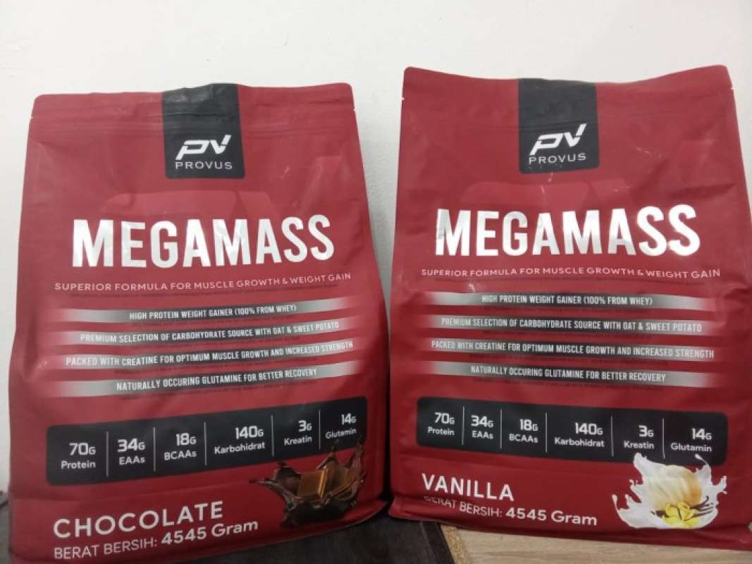 Promo Provus Mega Mass 10 Lbs Susu Gainer Protein Penambah Berat Badan ...