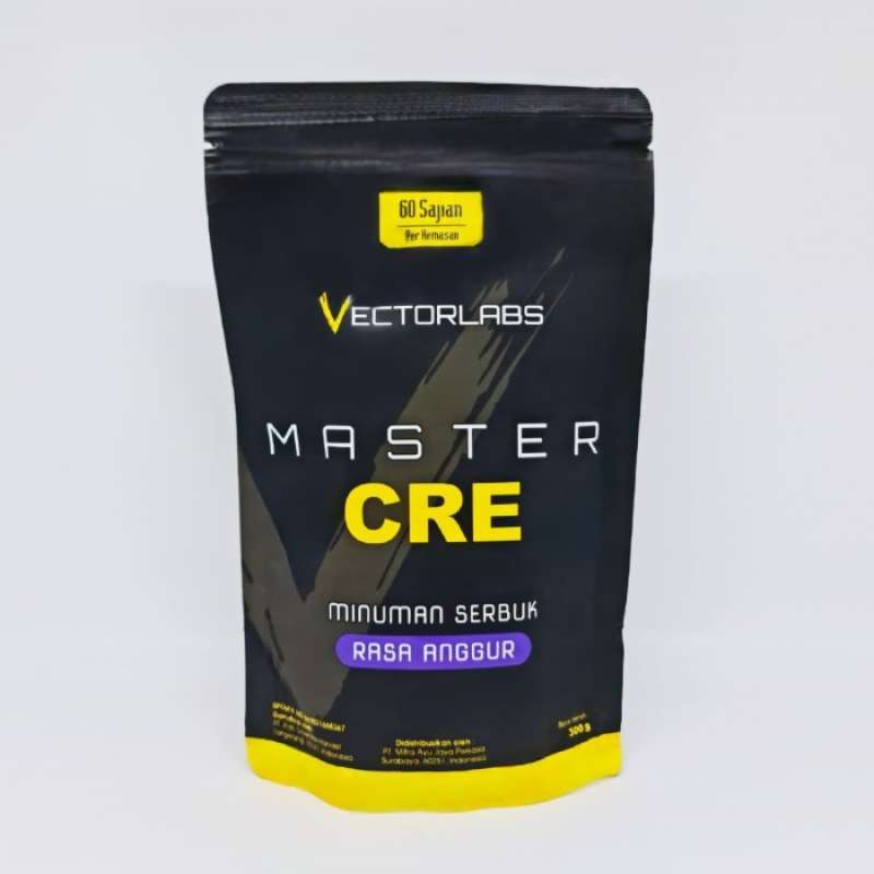 Promo Master Cre Vectorlabs 300 Gram Creatine Monohydrate Powder Vector ...