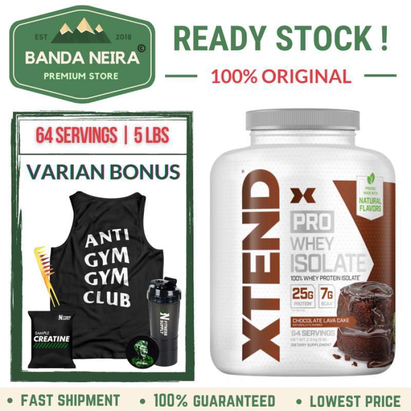 Promo Scivation Xtend Pro Whey Protein Isolate Diskon 33% Di Seller ...