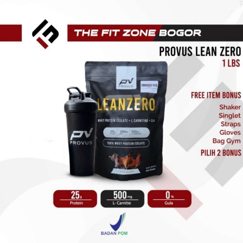 Promo Provus Lean Zero 1 Lbs Whey Protein Isolate Plus Cla Diskon 33% ...
