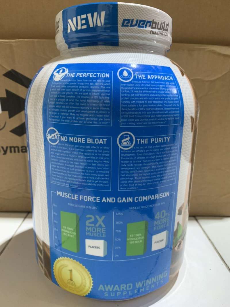 Promo Everbuild Nutrition Ultra Hydrolyzed Iso Build 5 Lbs Isolate ...