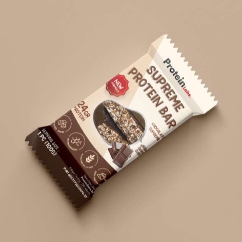 Promo Protein Bar - Supreme Chocolate 24 Gram Protein Isi 4 Diskon 33% ...