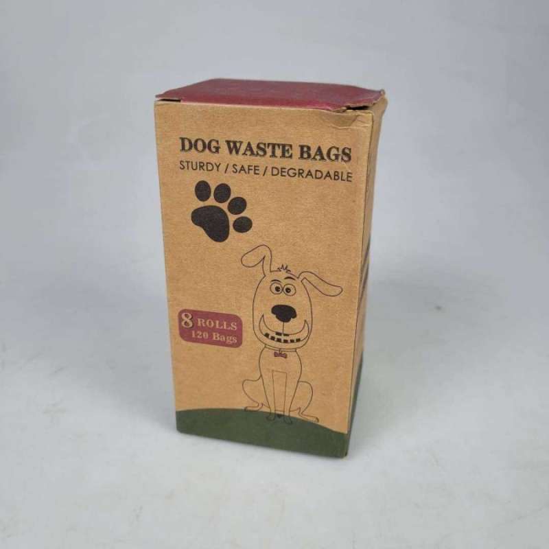 Jual Plastik Kotoran Hewan Pup Poop Bag Biodegradable Compostable 16 ...