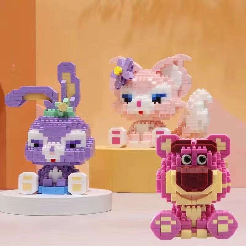 Promo Mainan Balok Susun Disney Kartun Mainan Anak Edukasi 3d Puzzle ...