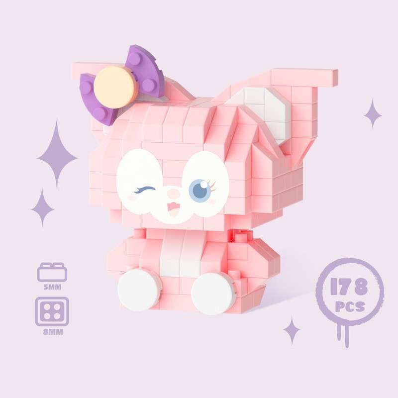 Promo Mainan Balok Susun Disney Kartun Mainan Anak Edukasi 3d Puzzle ...