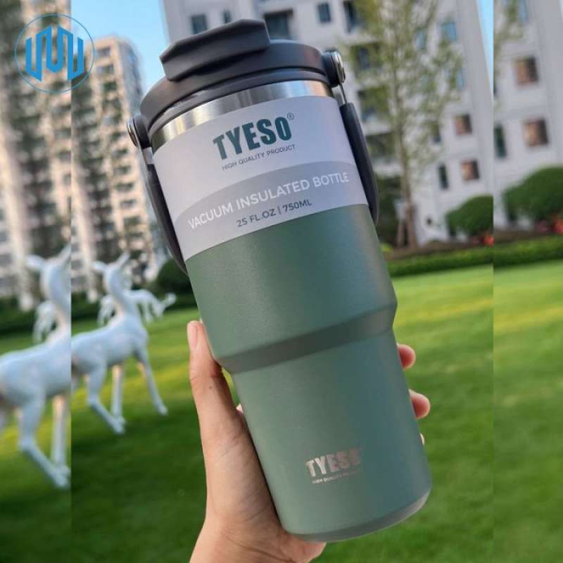 Promo Sale Tyeso Botol Minum Stainless Tumbler Vaccum Insulated Bottle 750 Ml Terbaru - Hijau ...