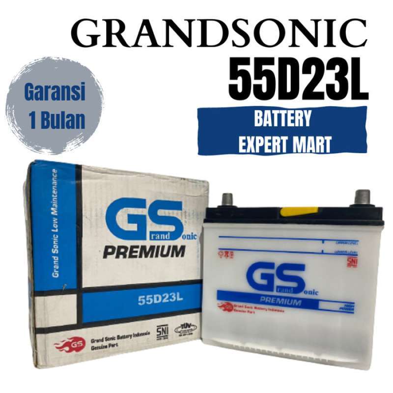 Promo Aki Nissan Xtrail / Serena / Camry / Mirage - Gs Grandsonic 55d23l Diskon 23% Di Seller ...