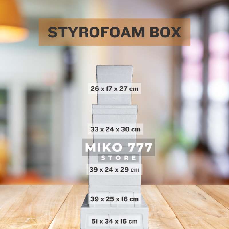 Jual Box Styrofoam Cooler Box Styrofoam Berbagai Ukuran Area Semarang ...