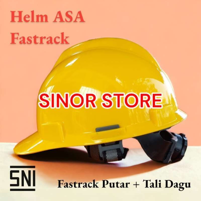 Promo Helm Safety Asa Fastrack Putar Vgard Safety Helmet V Gard - Abu ...