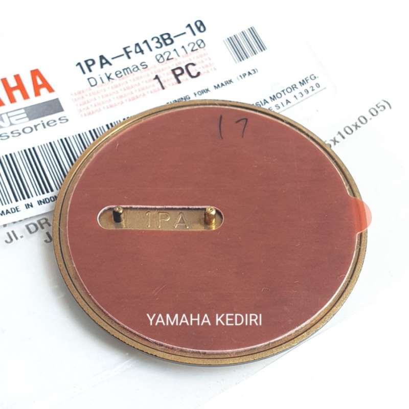 Jual Emblem Tangki Gold Vixion Nvl / 1pa-f413b-10 (harga Satuan) Di ...