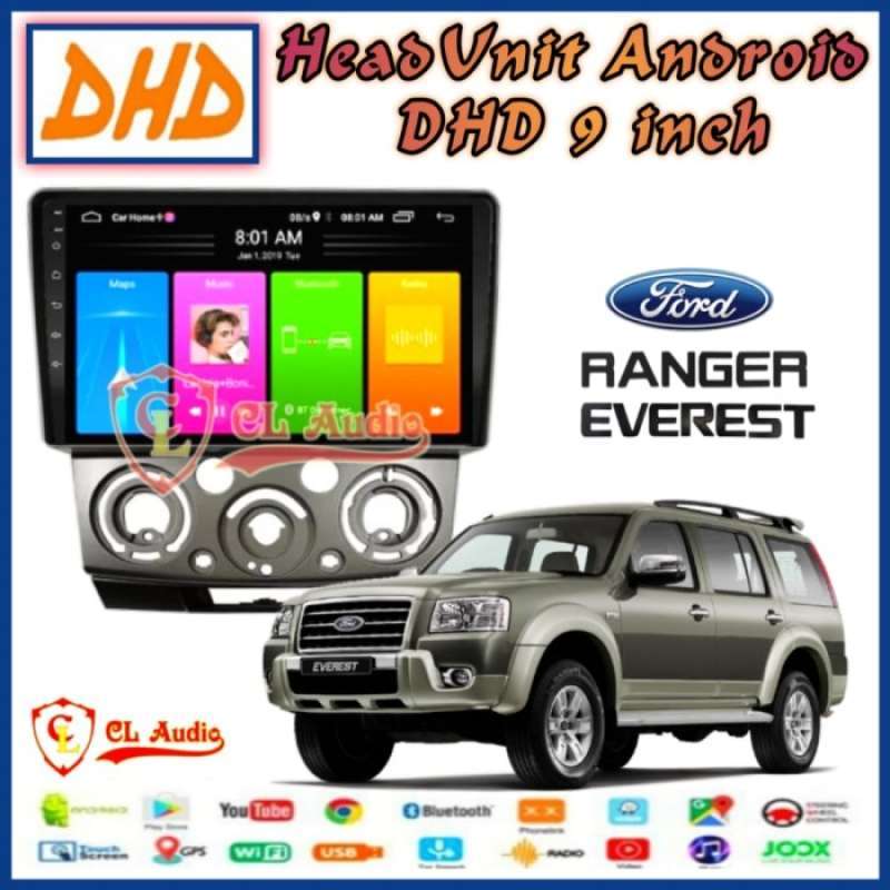 Promo Head Unit Android Dhd 9 Inch Oem Ford Ranger/everest Mazda 50-bt ...