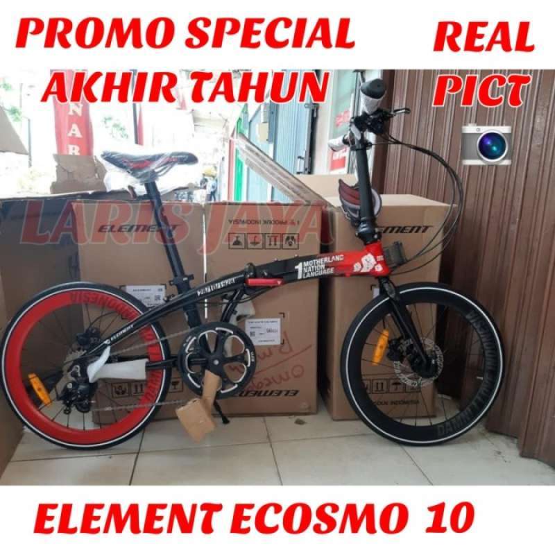 Promo Sepeda Lipat Element Ecosmo Sumpah Pemuda Z10 Damn Sepeda Lipat ...