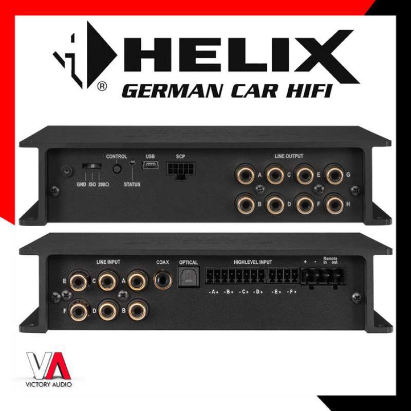 Promo Digital Sound Processor Helix Dsp3.s Pure Dsp 8 Channel Hi-res ...