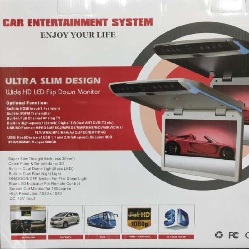 Promo Monitor Roof - Monitor Plafon Led 15.6 Inch Diskon 23% Di Seller ...