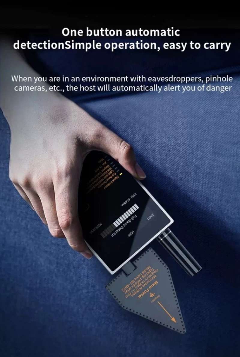 Promo Detektor Kamera Penyadap Spy Hidden Camera Bug Finder Lindungi ...