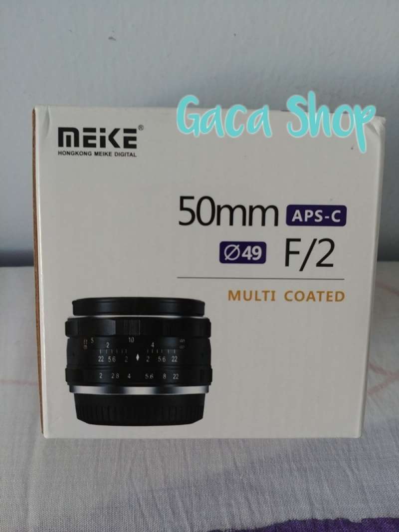 Promo Lensa Meike 50mm Aps-c F2.0 For Sony Mirrorless Diskon 23% Di ...