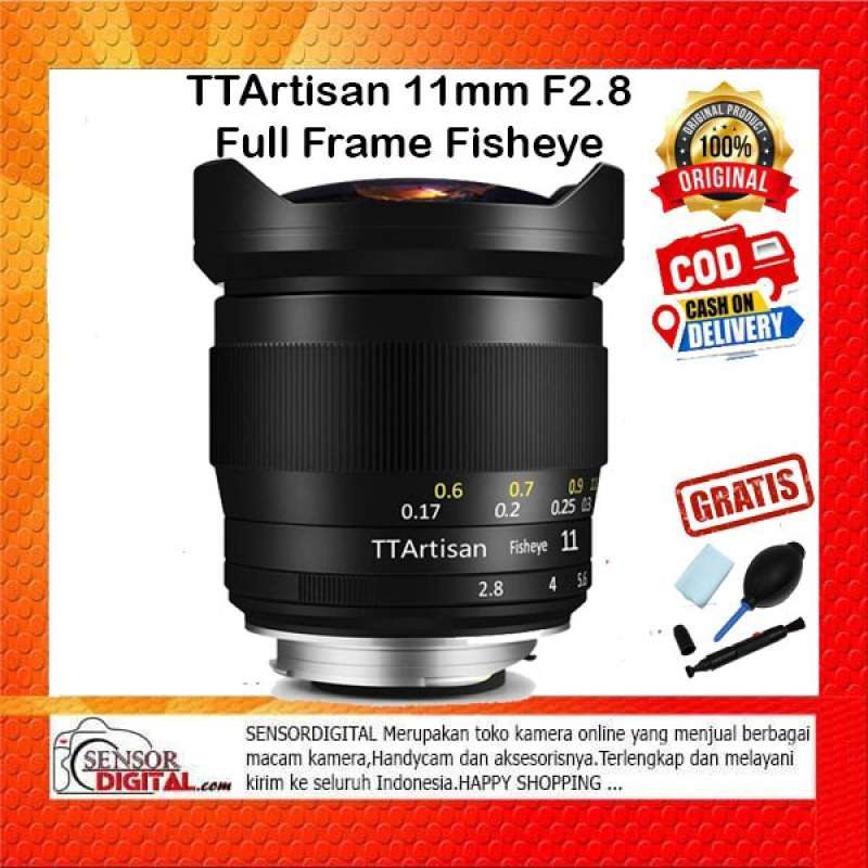 Promo Ttartisan 11mm F2.8 Full Frame Fisheye Lensa - Sony Fuji Gfx Canon R Diskon 23% Di Seller ...