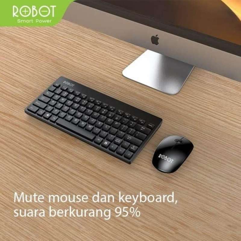 Jual Robot Km3000 Portable Mini Wireless Keyboard And Mouse Combo ...
