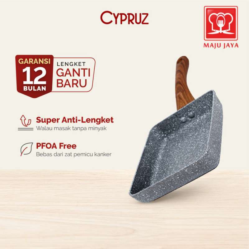 Promo Cypruz Tamagoyaki Egg Pan Kotak Telur Omelette Kompor Induksi ...