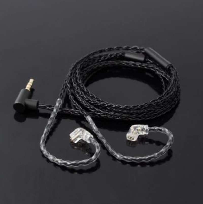 Promo Cable Replacement 2 Pin 0.75mm With Microphone Ue Tf10 Zst Zs10 ...