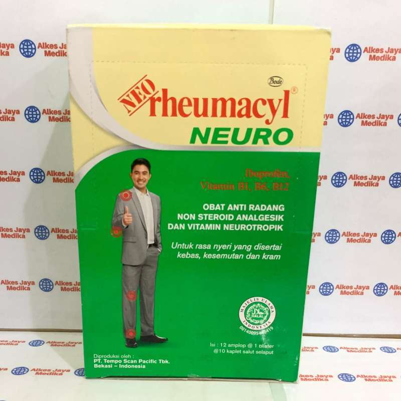 Jual Neo Rheumacyl Neuro Box Isi 12 Strips - Obat Nyeri Otot / Pegal ...