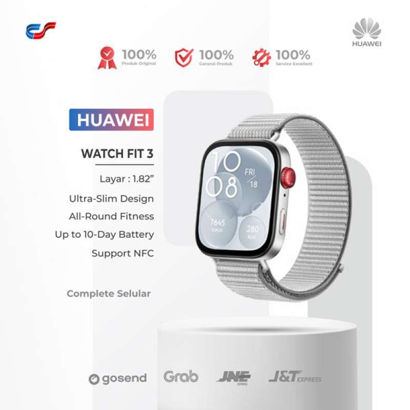 Promo Huawei Watch Fit 3 Smart Watch | Ultra-slim Bezel-free Design | 1 ...