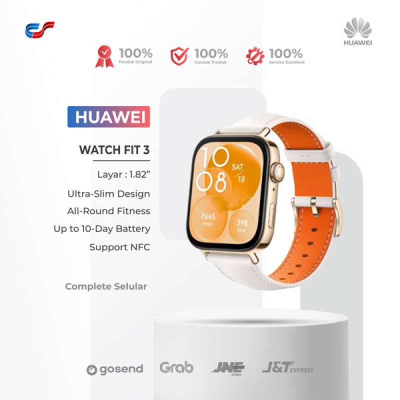 Promo Huawei Watch Fit 3 Smart Watch | Ultra-slim Bezel-free Design | 1 ...