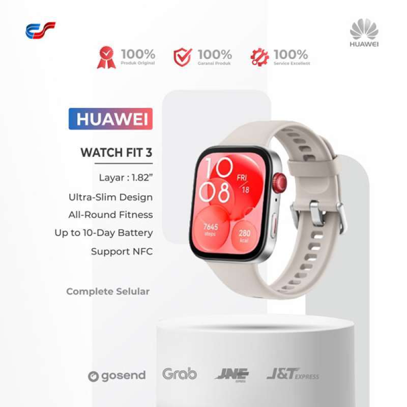 Promo Huawei Watch Fit 3 Smart Watch | Ultra-slim Bezel-free Design | 1 ...