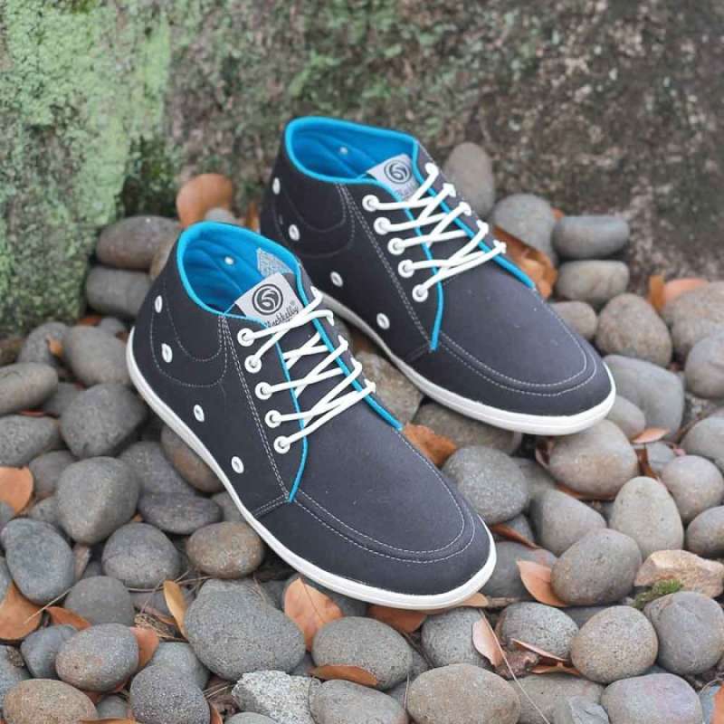 Promo Sepatu Sneakers Cowok Distro Original Spatu Casual Pria Zoned Project Ldn 530 - 41 Diskon ...