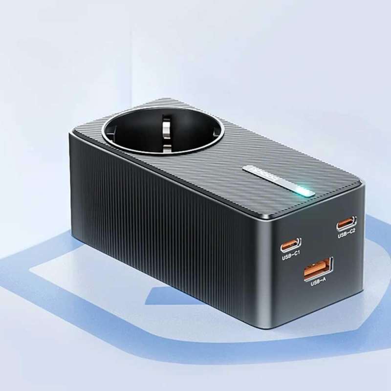 Jual Power Strip Charger Station Multi Port Ac Usb Type C Gan 67w ...