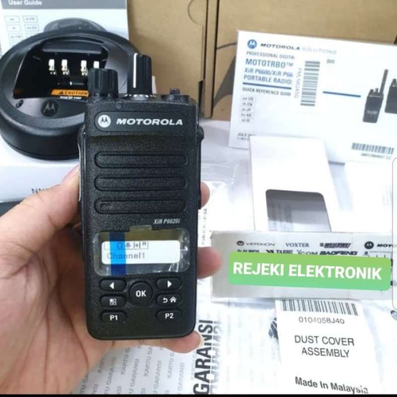 Promo Ht Motorola Xir P6620i Vhf 136-174mhz Tia Gas Proof Garansi Resmi Diskon 33% Di Seller ...