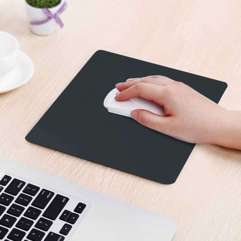 Jual Fara Alas Mouse Simple Gaming Mouse Pad Pu Leather 260x210x2mm F26 ...