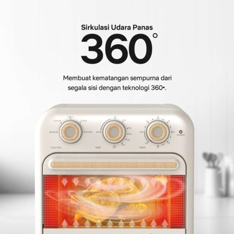 Jual Oxone Ox-276 Retro Mini Oven & Air Fryer Minion Series - Pink Di ...