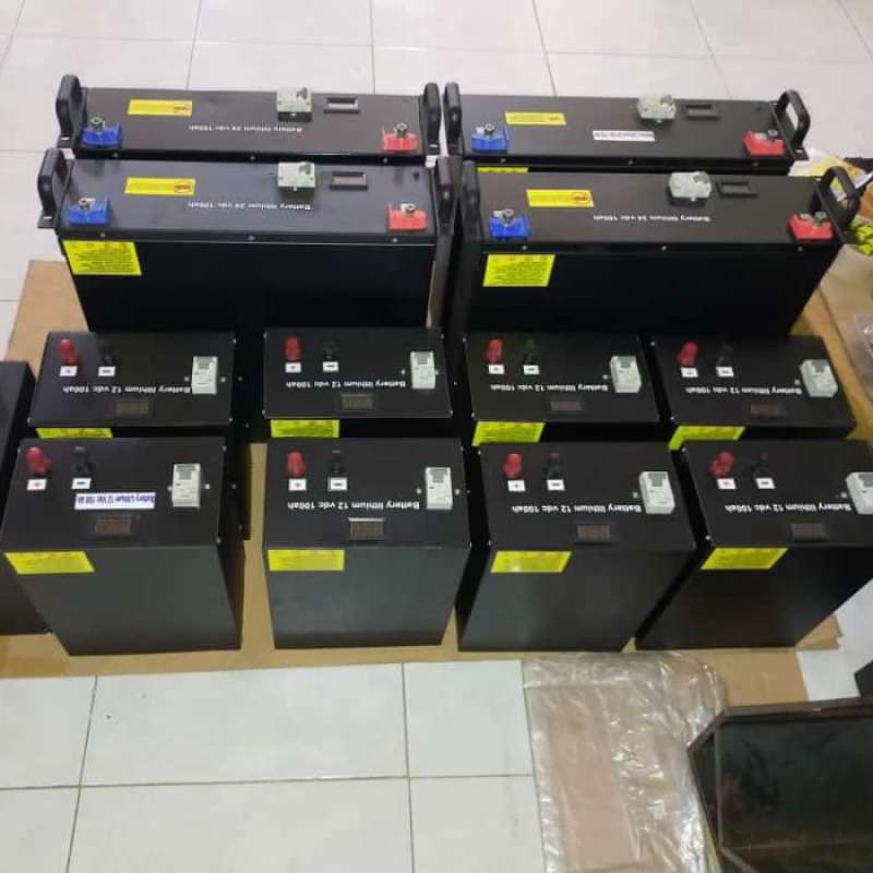 Jual Baterai Battery Aki Lithium Lifepo4 24v 100ah - Batre 24 V100ah Di ...