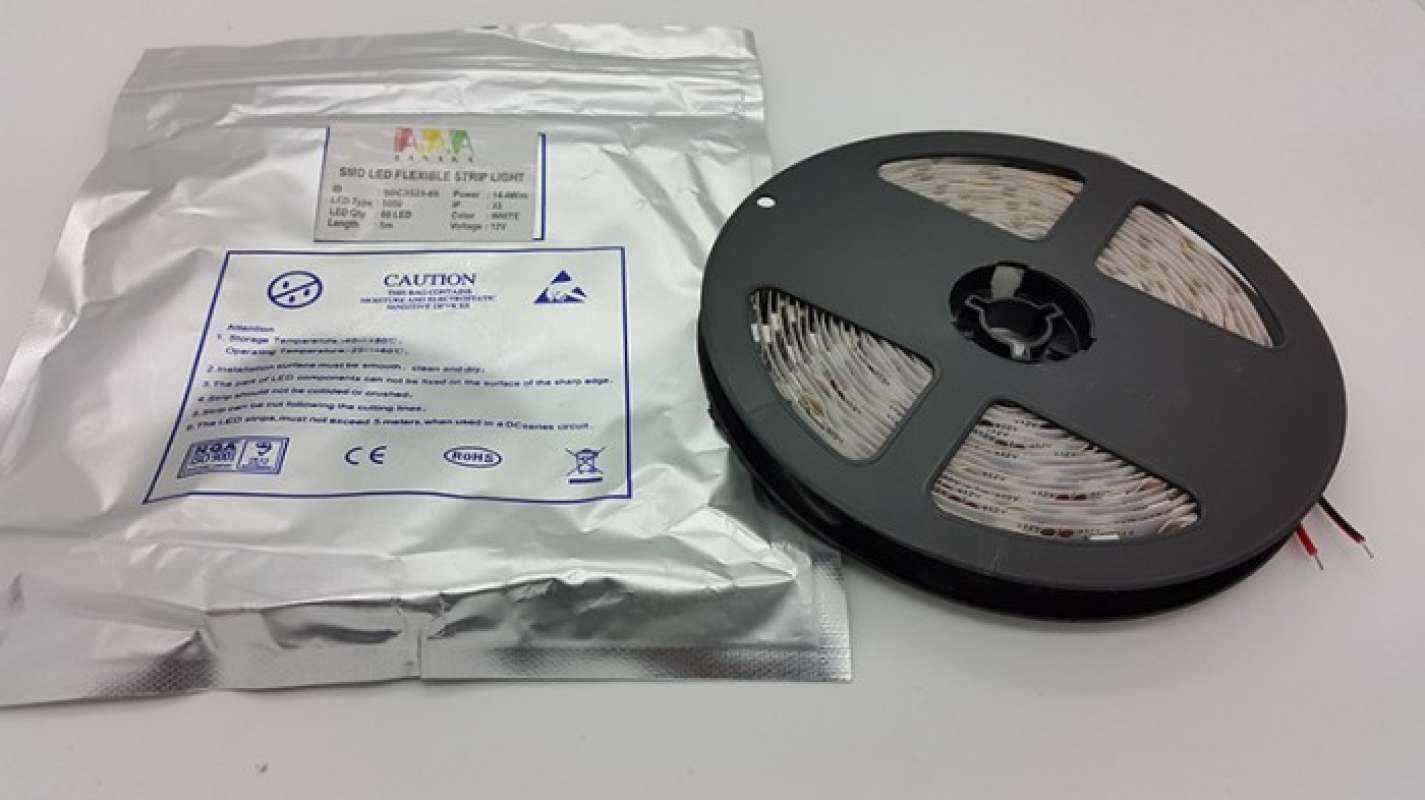 Promo Flexible Led Strip Lights - 5050 Smd 300led Ip30 Cahaya Putih ...