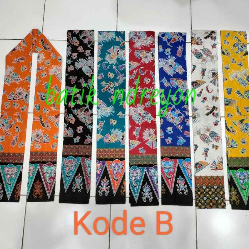 Jual Cukin /syal Betawi Cowo, Ada Pilihan Warna - Kode A Hijau Di ...