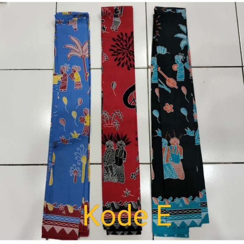 Jual Cukin /syal Betawi Cowo, Ada Pilihan Warna - Kode D Hijau Di ...