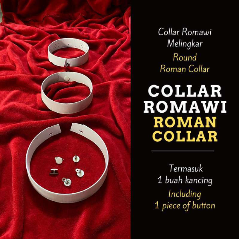 Jual Collar Romawi Atau Roman Collar Melingkar Dari Plastik Di Seller ...